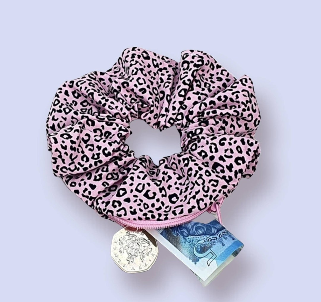 Stash Scrunchies, 100% Cotton Stash Scrunchies, Leopard Scrunchie ...