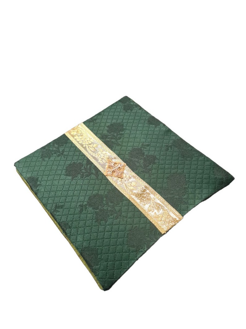 Chalice Veil and Burse Set dark Green Jacquard With Gold Trim - Etsy