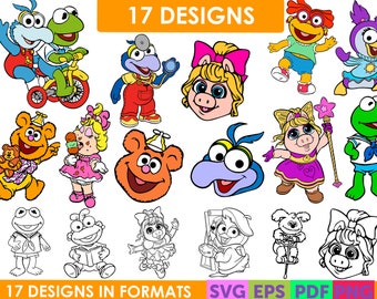 Miss piggy svg | Etsy