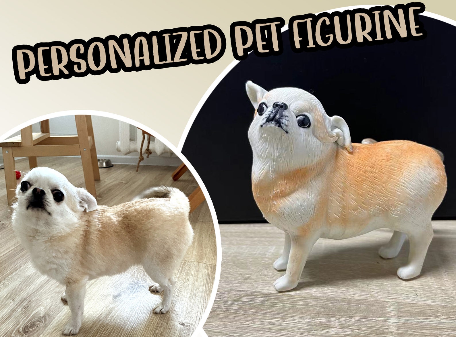Custom Pet Figurine Custom Pet Figurines for Dogs Bobblehead - Etsy