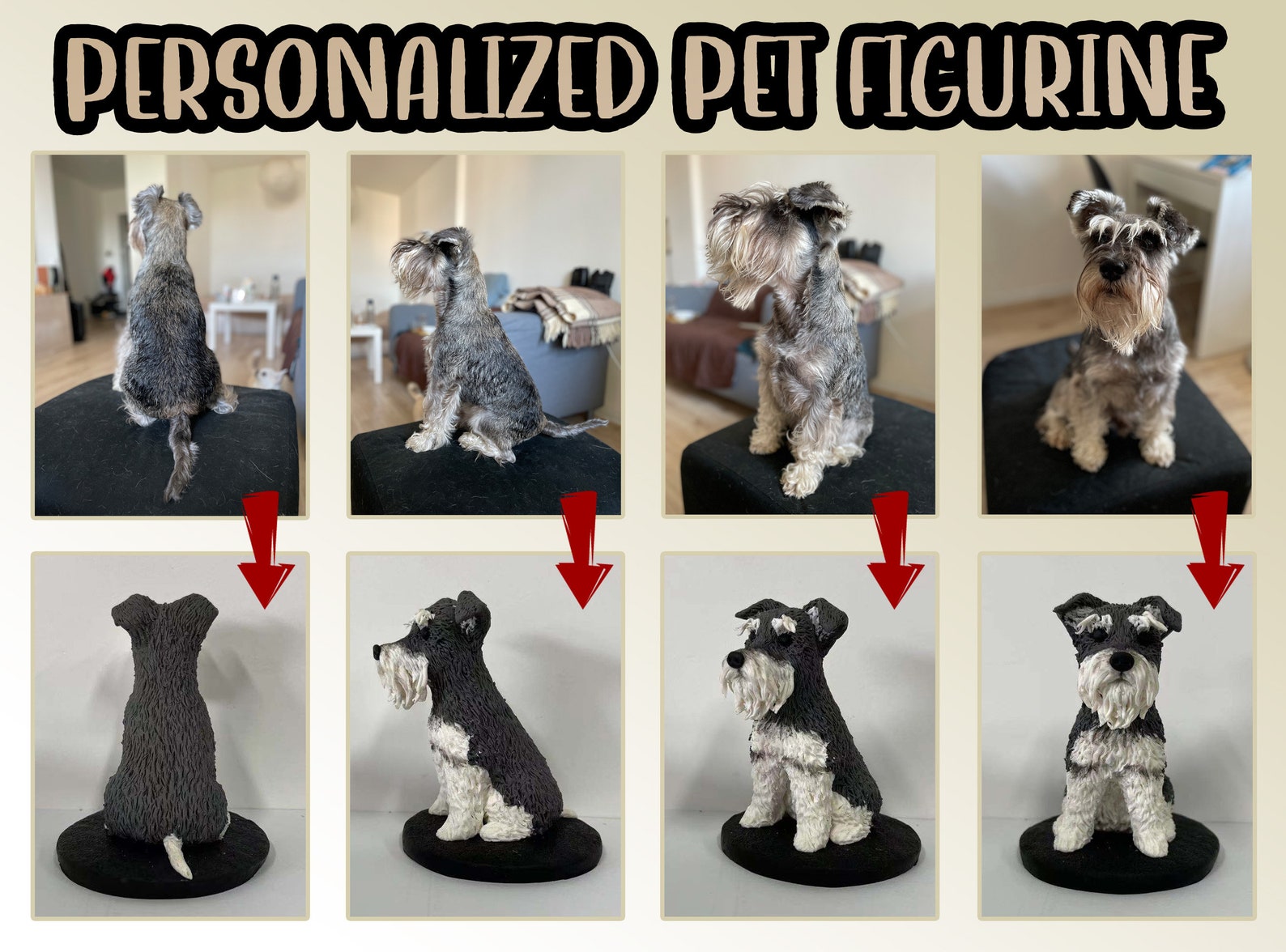 Custom Pet Figurine Custom Pet Figurines for Dogs Bobblehead - Etsy