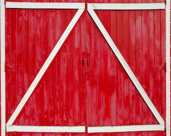 Red Barn Backdrop | Etsy
