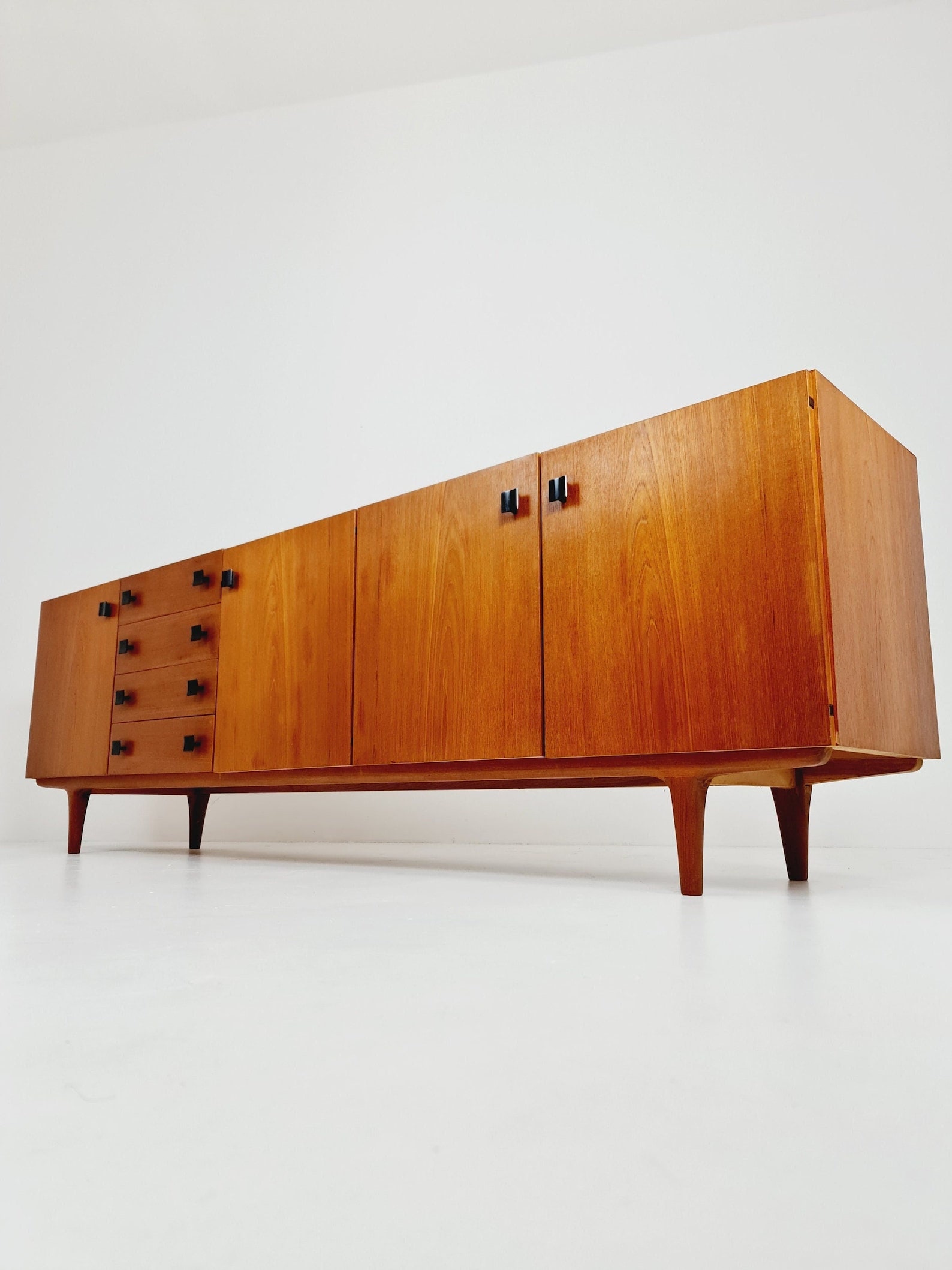 Sideboard 50s Oak Wood Sideboard Sideboard Teak Danish - Etsy Australia