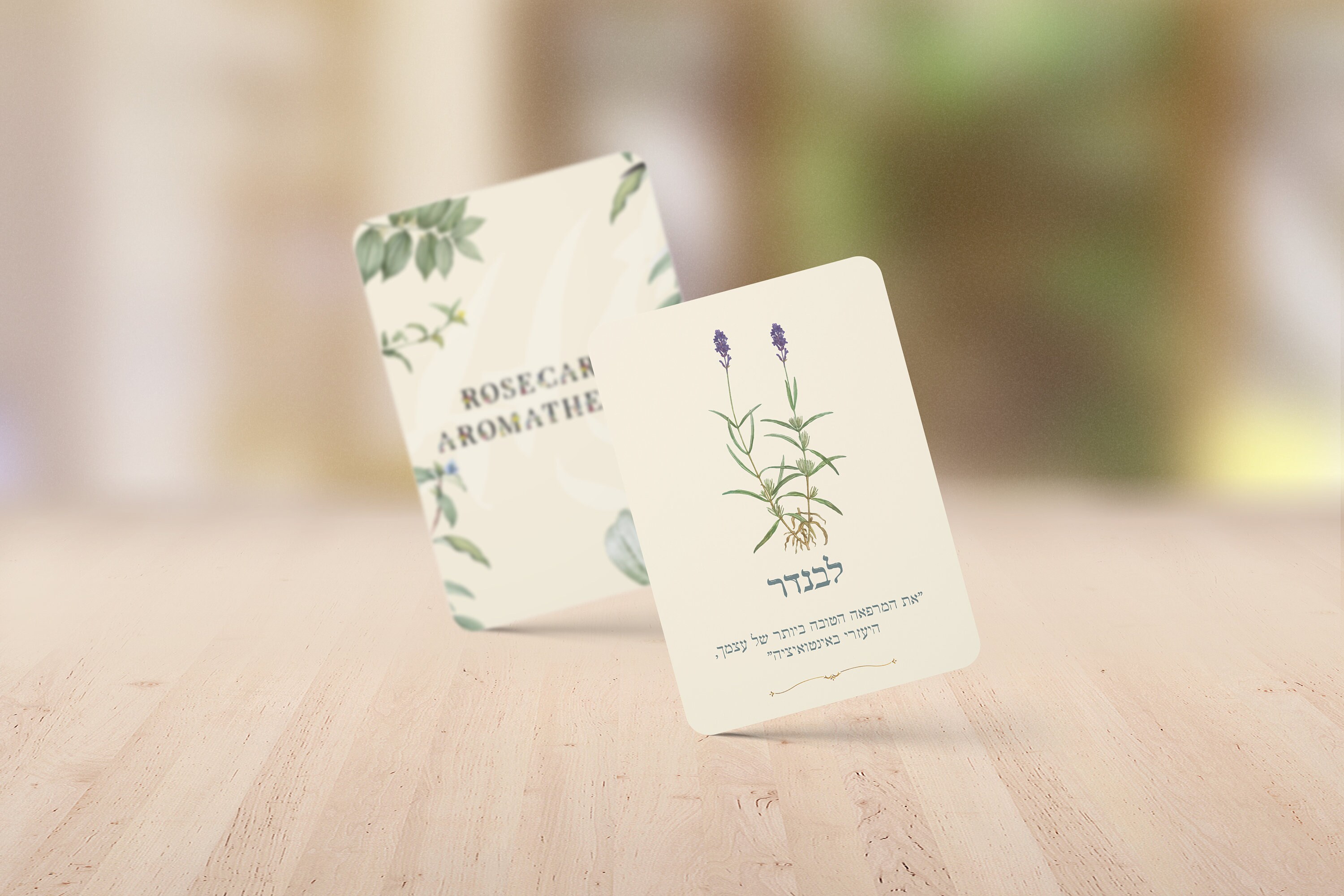 Rosecards- Aromatherapy Cards Pack and Guidebook, Botanical ...