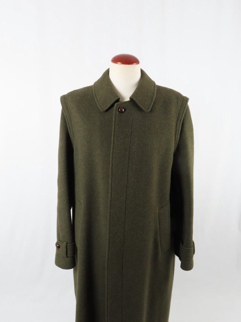 Classic Loden Overcoat Vintage Tiroler Country Coat 50 M/L - Etsy