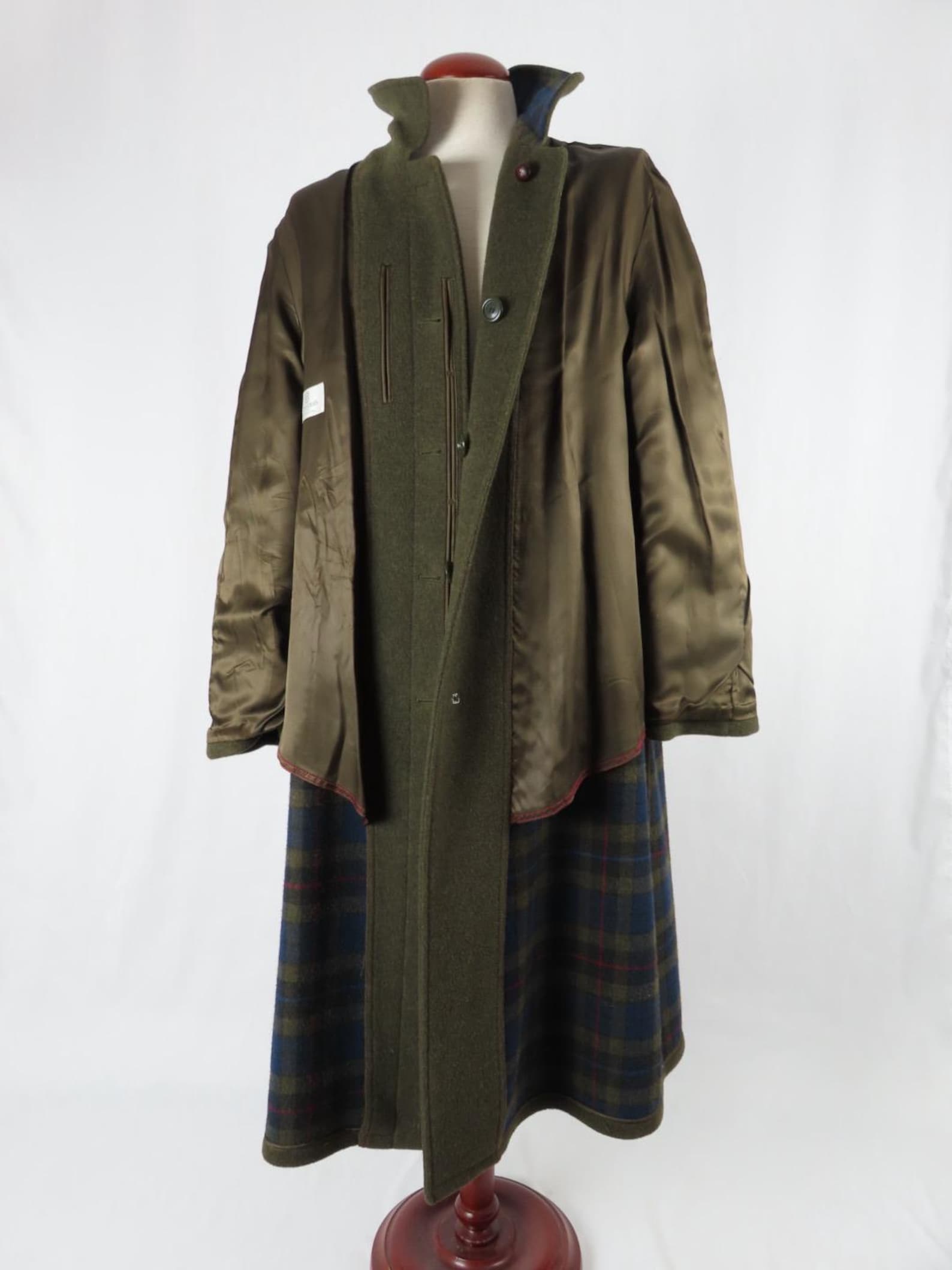 Classic Loden Overcoat Vintage Tiroler Country Coat 50 M/L - Etsy