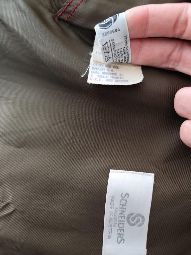 Classic Loden Overcoat Vintage Tiroler Country Coat 50 M/L - Etsy