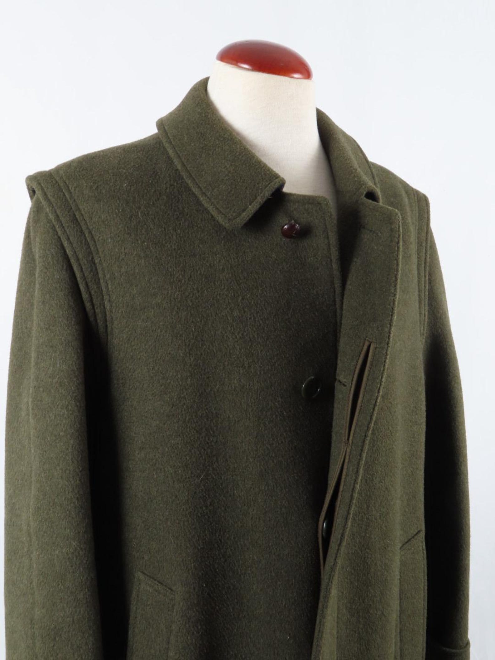 Classic Loden Overcoat Vintage Tiroler Country Coat 50 M/L - Etsy