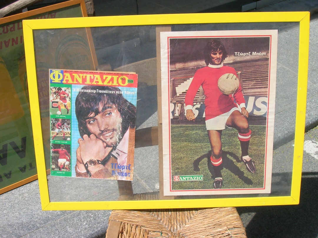 Georgie Best. Magazine Interview and Pin-up. 1970s - Etsy