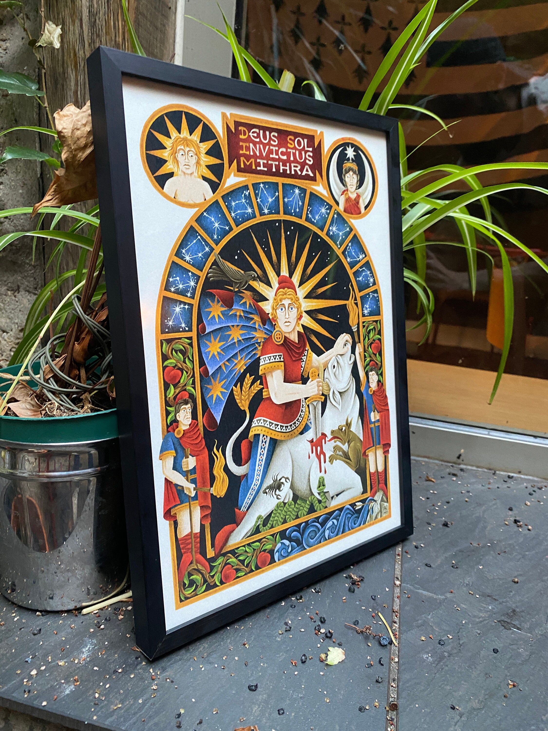 Art Print/ Illustration A4 Mithra - Etsy