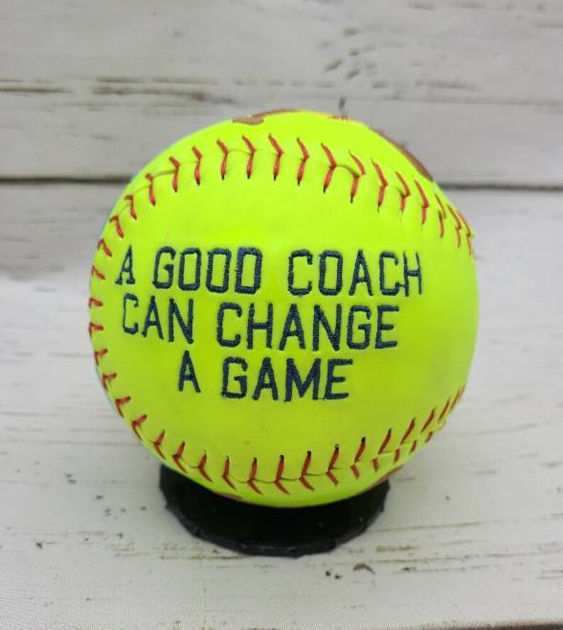 Personalized Softball Embroidered Softball Personalized - Etsy