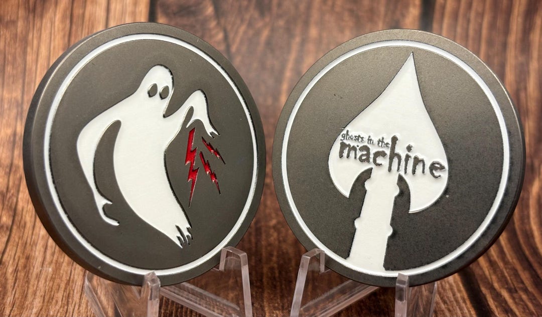 Ghosts in the Machine Challenge Coin USSOCOM CIA PSYOPS Sof Psywar Army ...