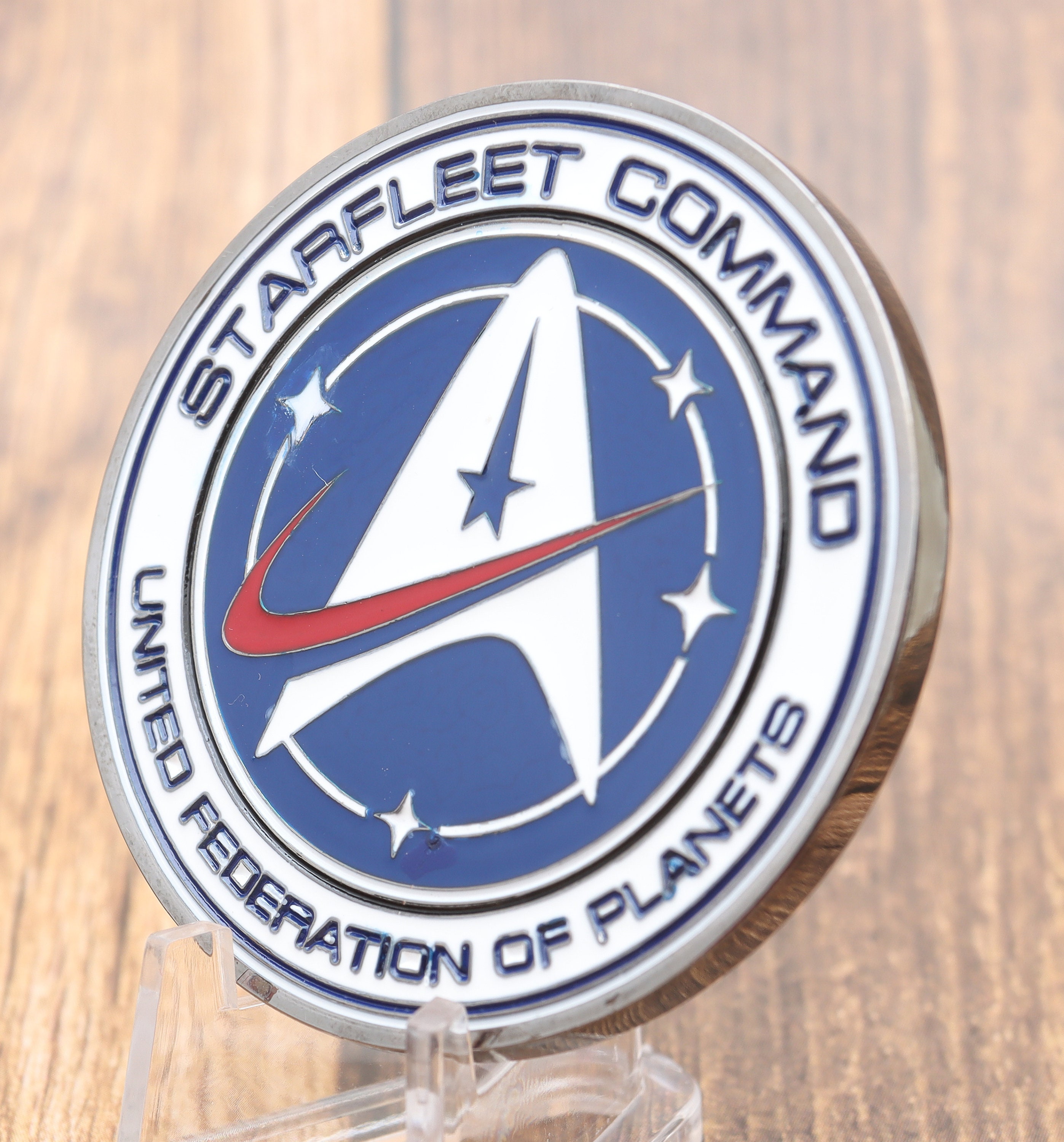2 Star Trek Captain Christopher Pike USS Enterprise Away Patch ...