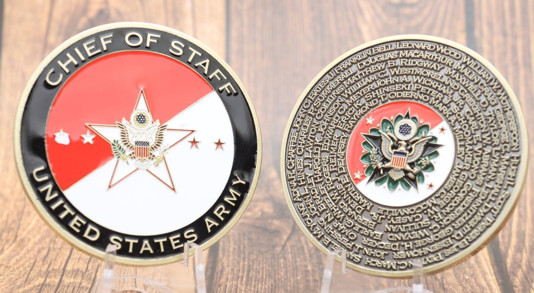 History of the United States Army Chief of Staff Challenge Coin USA CSA ...