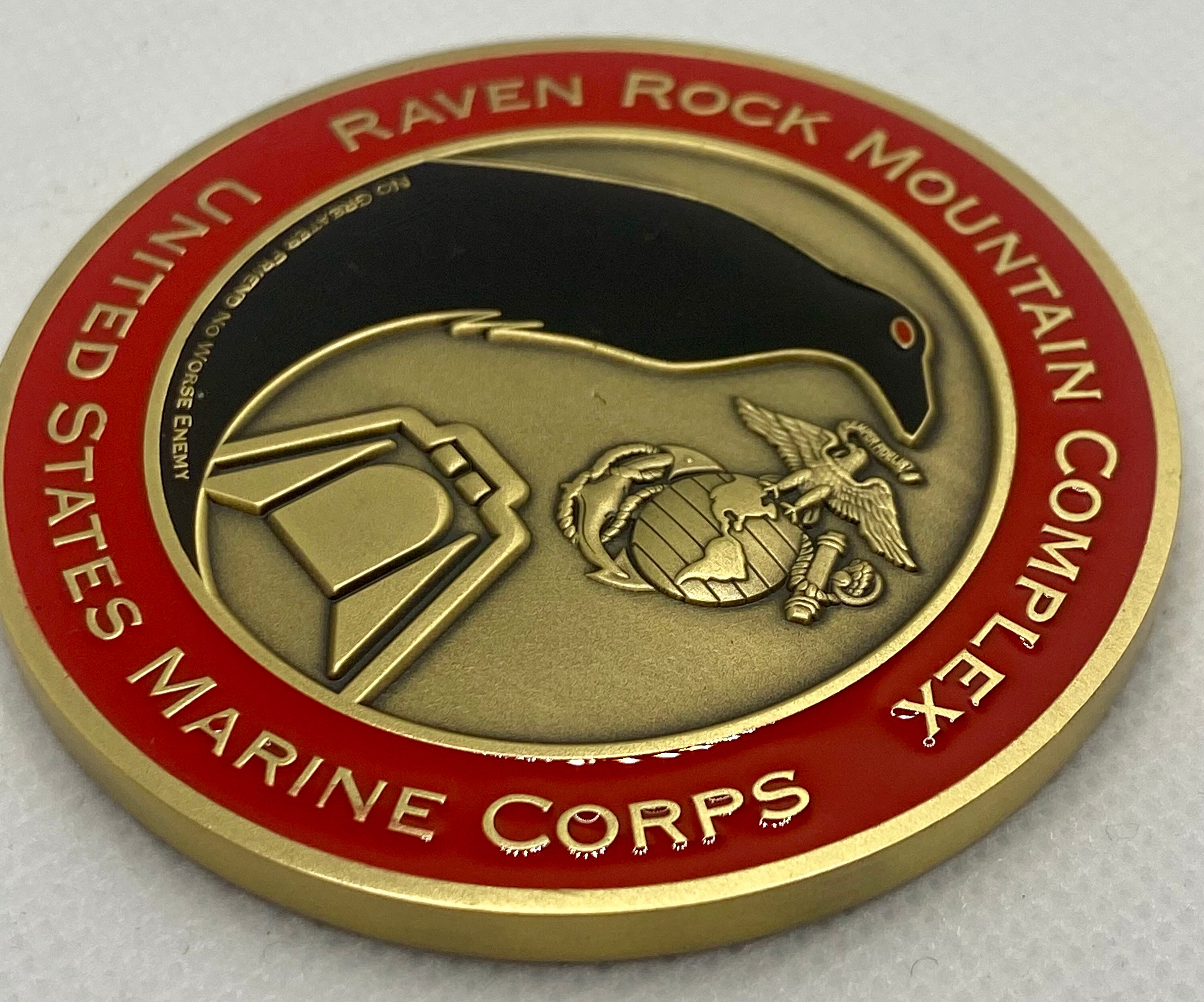 USMC Marine Corps Raven Rock Site R Disaster Site 3” Challenge Coin - Etsy