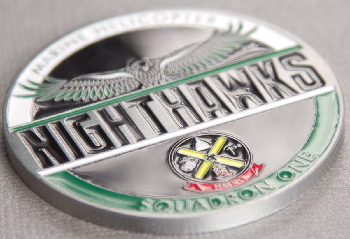 USMC HMX-1 Nighthawks Challenge Coin - Etsy