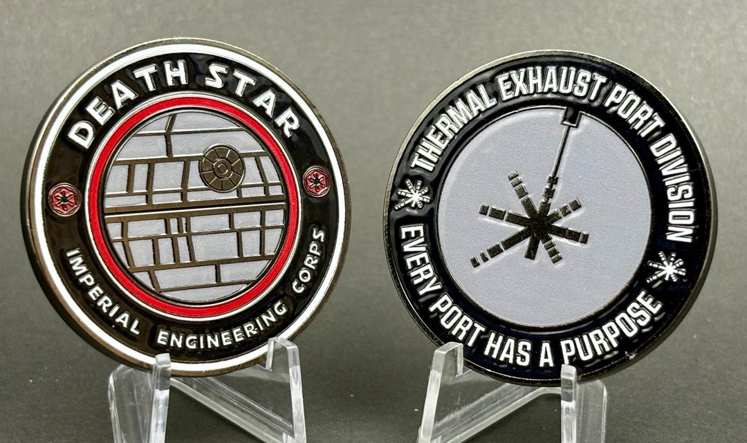 Star Wars Death Star Engineering Corps Thermal Port Division Challenge ...
