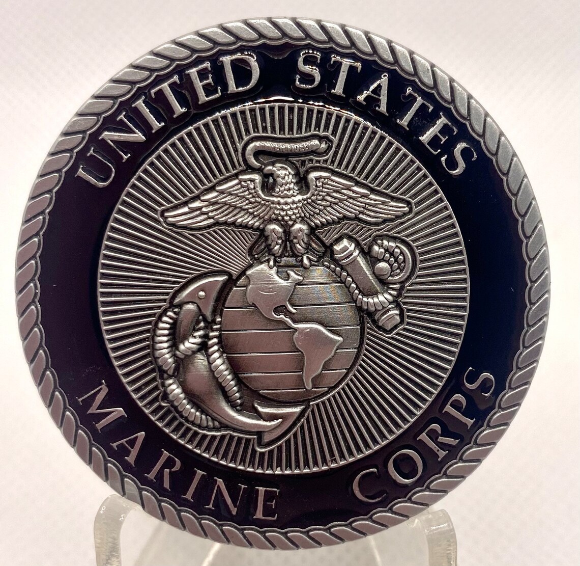 USMC Semi-old Farts BN Marine Corps Veteran Challenge Coin - Etsy