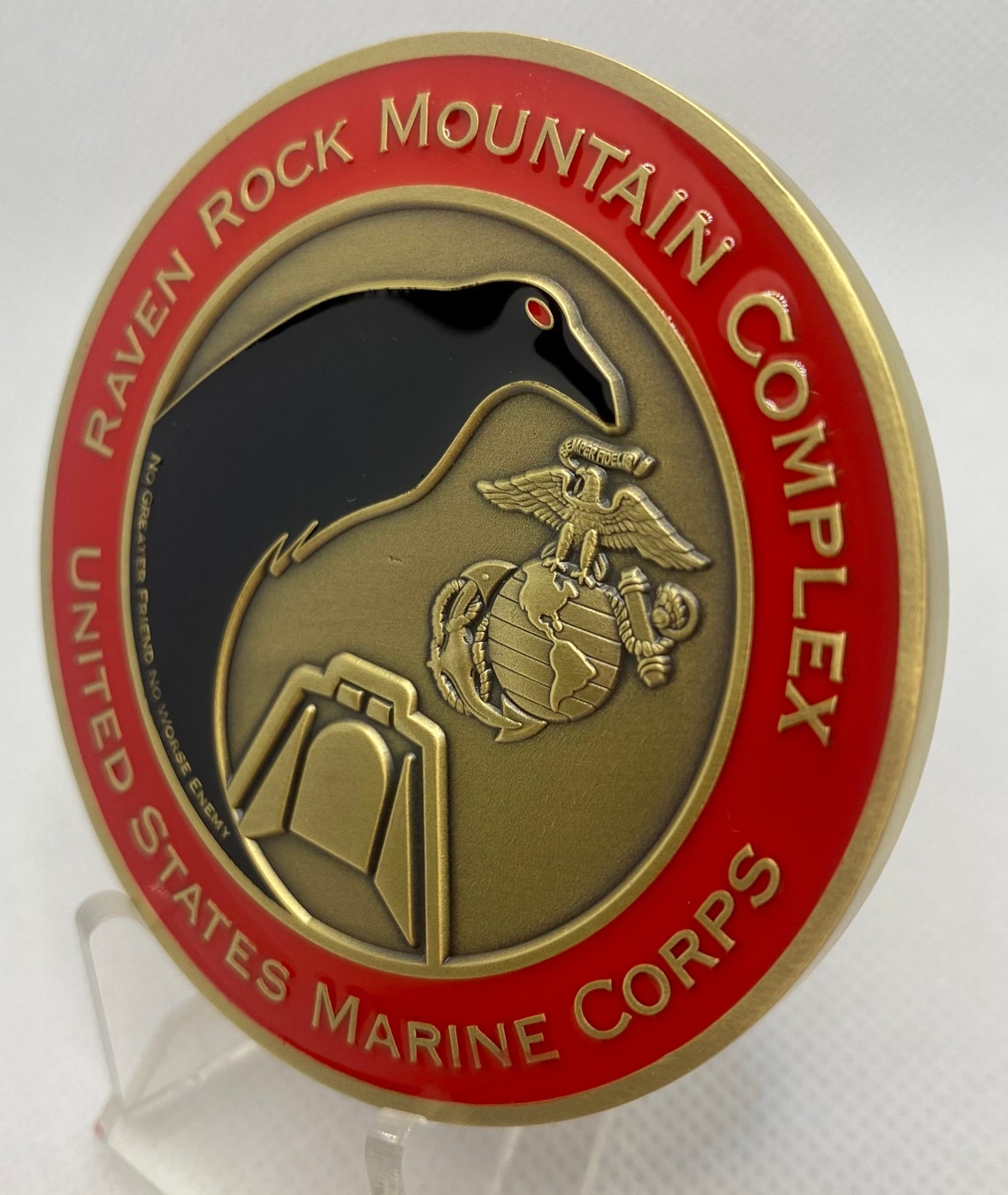 USMC Marine Corps Raven Rock Site R Disaster Site 3” Challenge Coin - Etsy