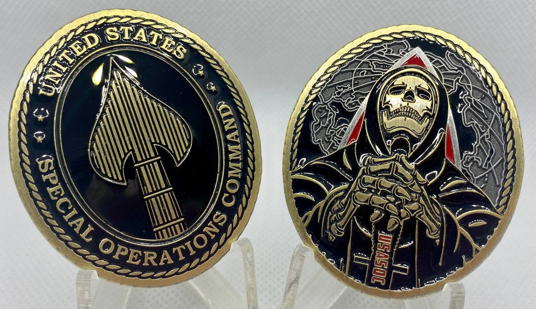 U.S. Army Special Operations Command USASOC SOCOM 2 - Etsy