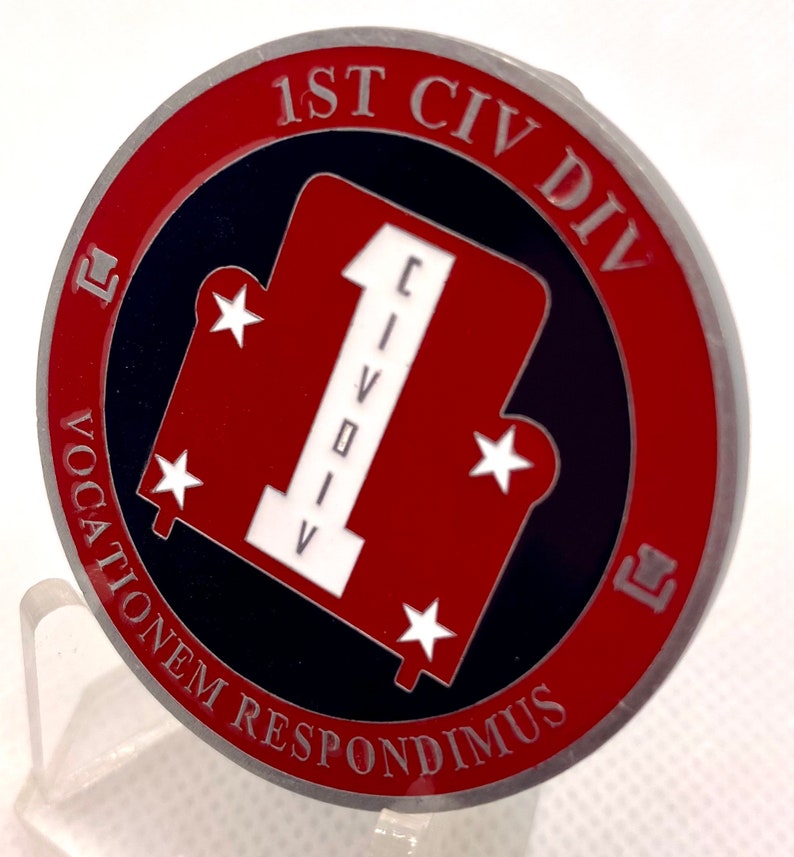 1st CIV DIV Semi-old Farts BN Army Navy Air Force Marine Veteran Challenge Coin - Etsy