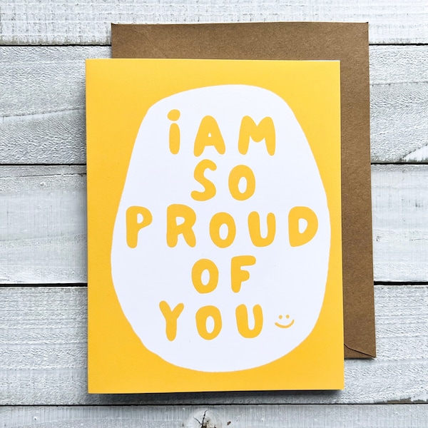 I'm so Proud of You - Etsy