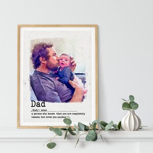 Custom Poem With Photo Portrait From Photo Portrait - Etsy