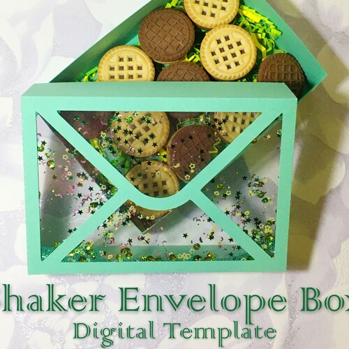 Shaker Box Template Svg Dxf Pdf Png Hexagonal Favor Box - Etsy