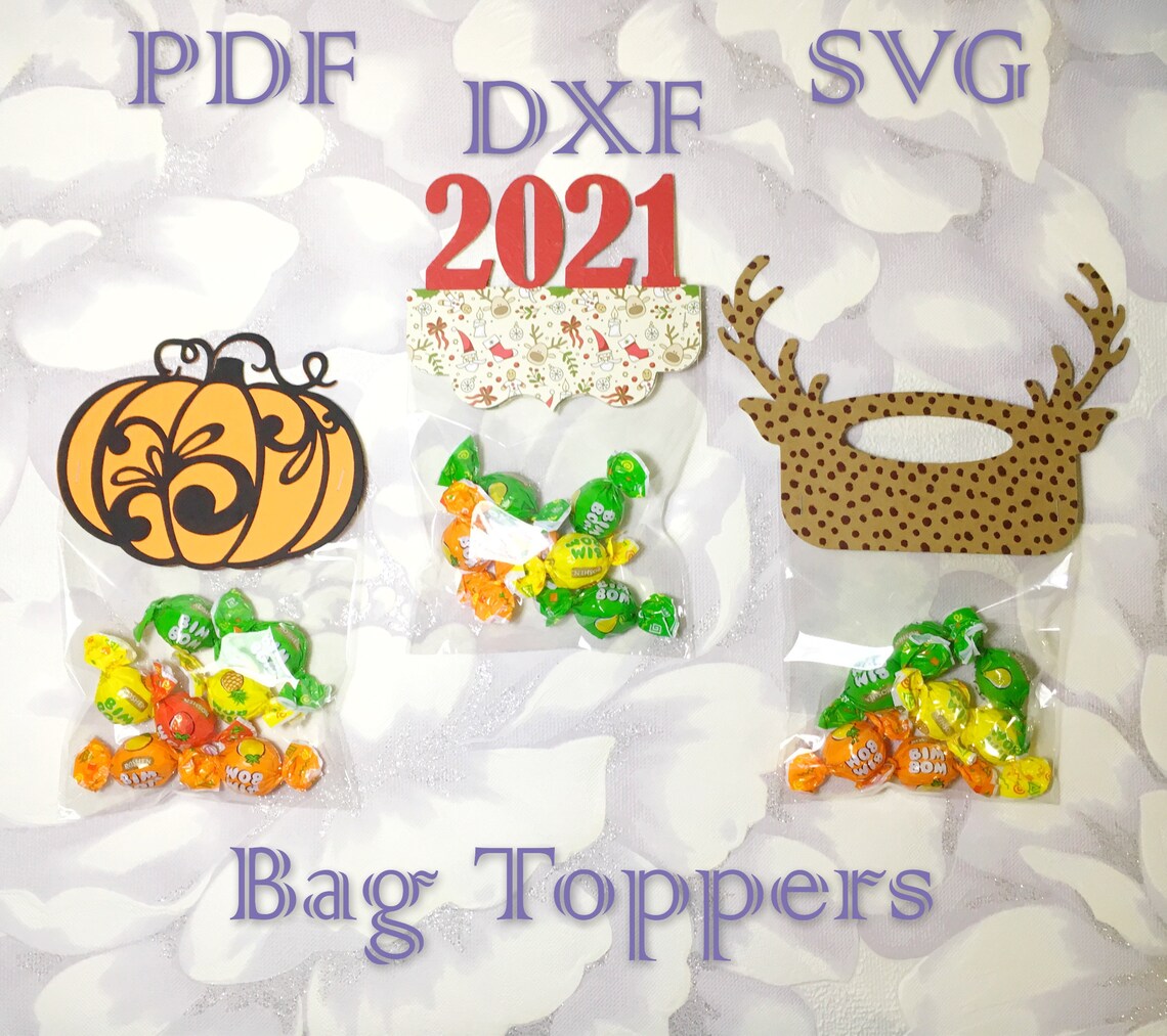 Treat Bag Toppers Bundle Party Decorations Gift Bag Toppers | Etsy