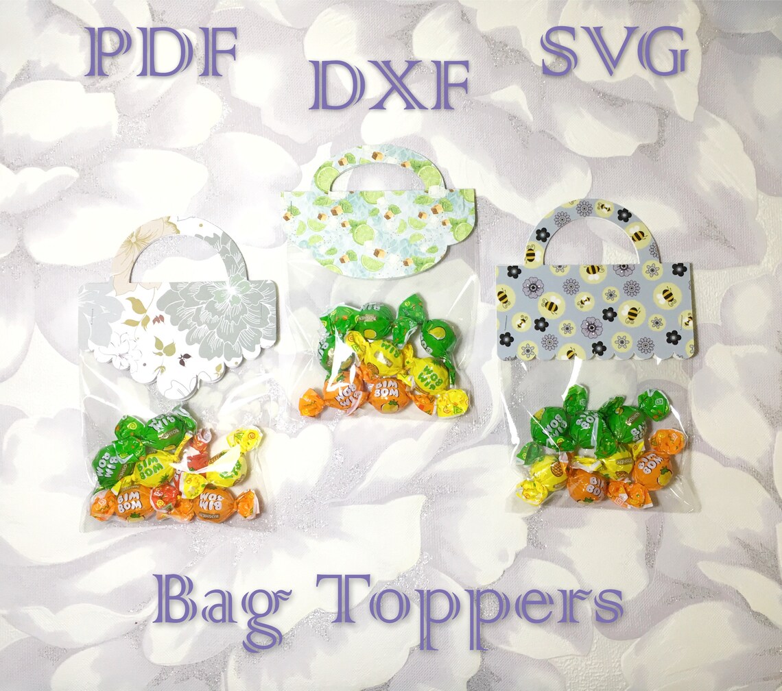 Treat Bag Toppers Bundle Party Decorations Gift Bag Toppers | Etsy