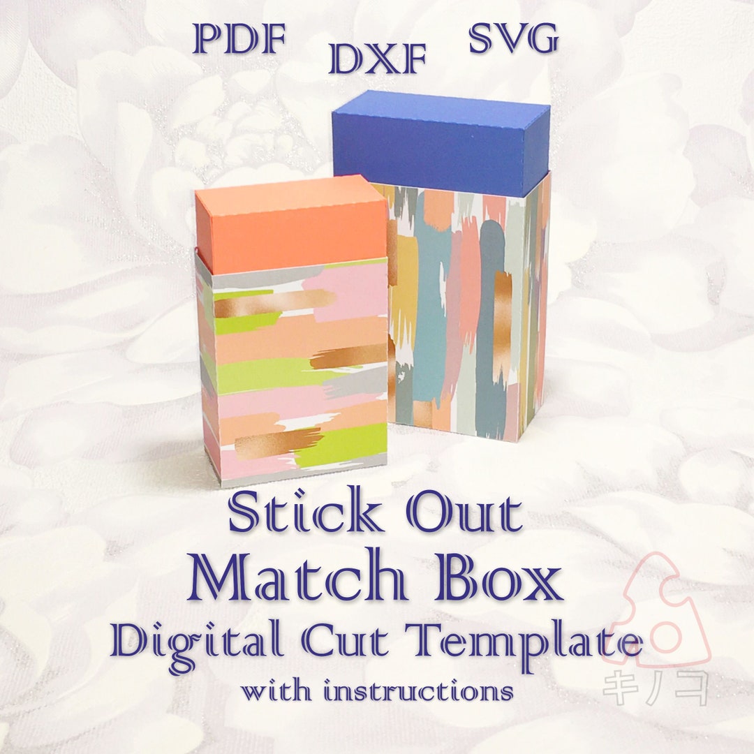 Stick Out Match Box, Birthday Gift, Festive Gift Box, Wedding Favor Box ...