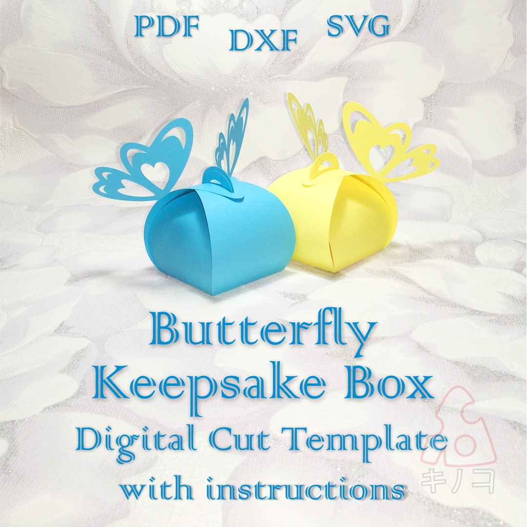 Butterfly Keepsake Box, Wedding Favor, Birthday, Party Treat, Baby ...
