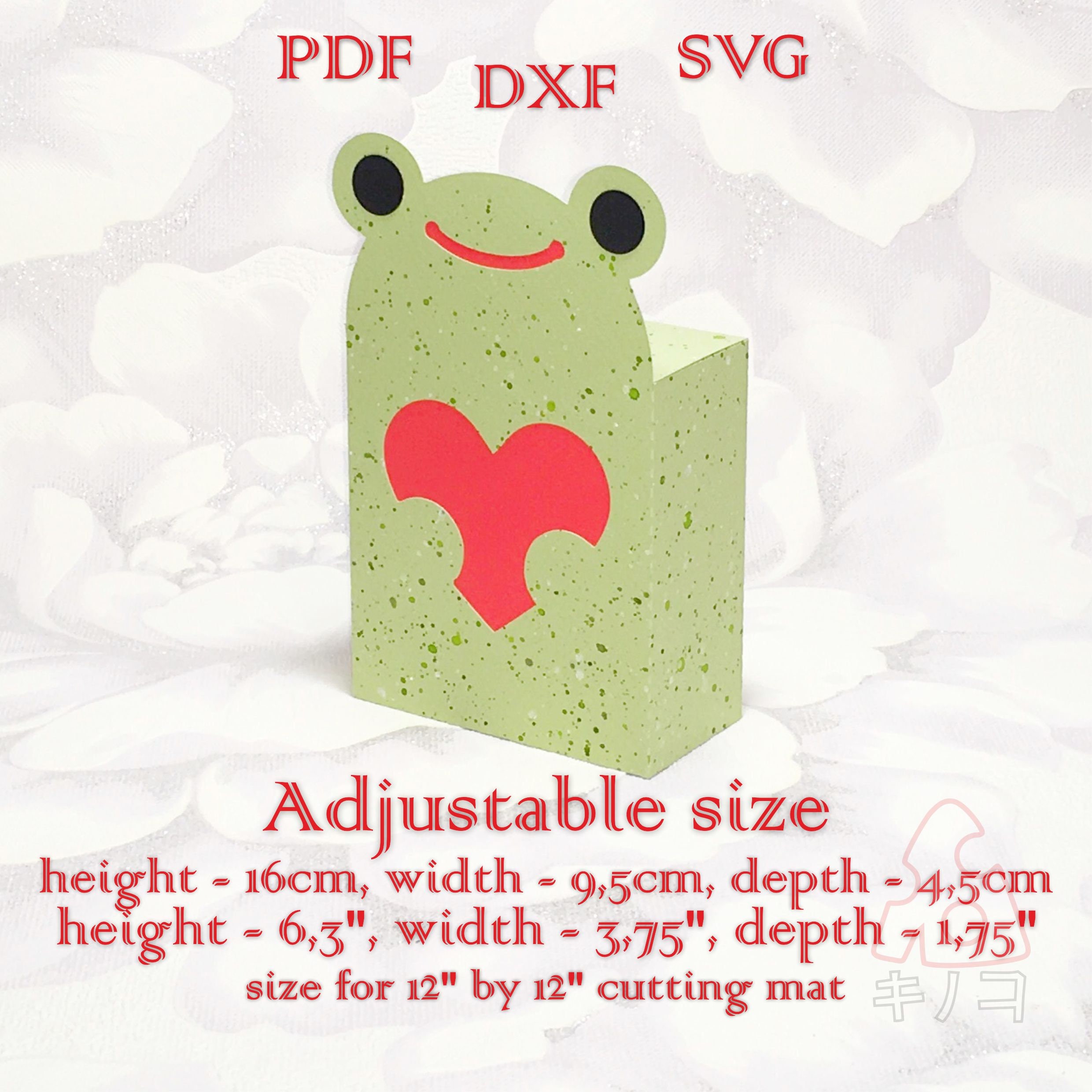 Frog Heart Hug Box, Birthday, Baby Shower Favor, Festive Party Treat ...