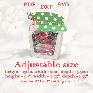 Jam Jar Gift Box, Birthday, Baby Shower Favor, Festive Party Treat Box ...