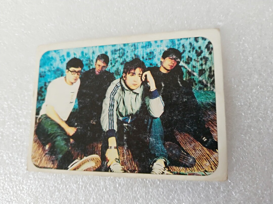 Vintage Sticker Hit PARADE 1998 Rock Rap Hip Hop Card BLUR 78 - Etsy