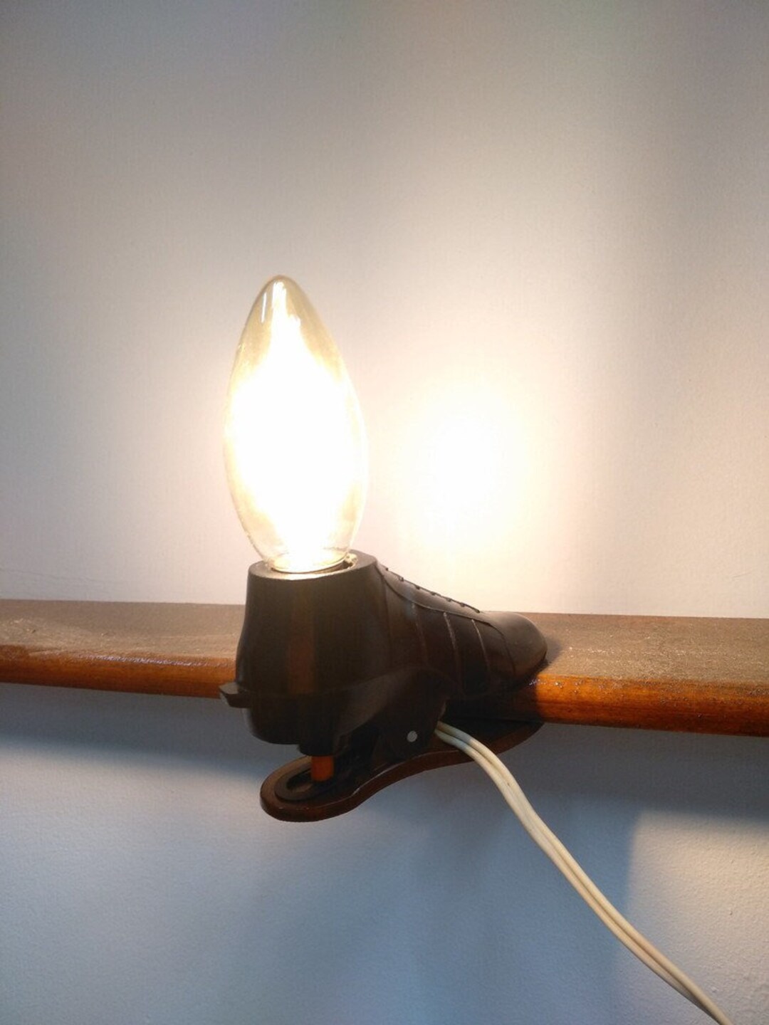 Vintage Night Light, Table Lamp. Football Boot Lamp With Clip. USSR 80s ...