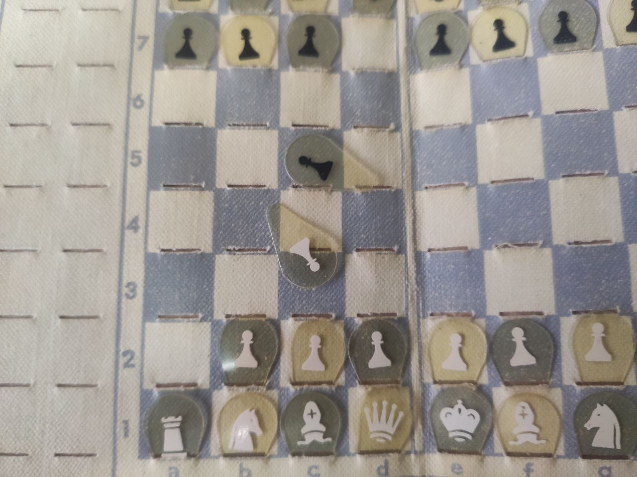 Vintage Compact Travel Chess Notepad USSR Rare - Etsy