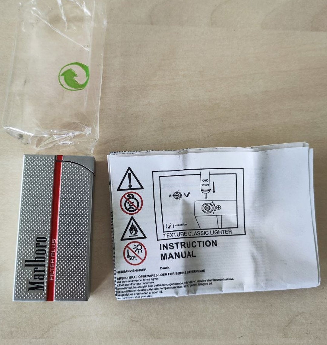 Promo Metal Gas Turbo Lighter Marlboro Original Design Anti Wind - Etsy