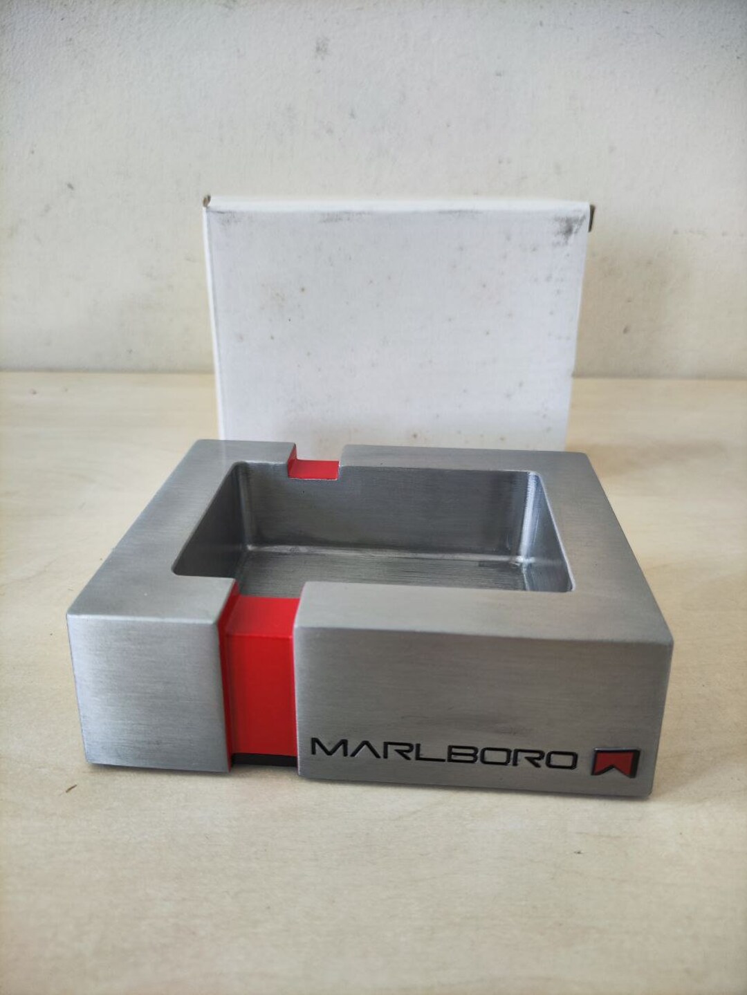 Promo Metal Ashtray Marlboro Collectible Original Design - Etsy