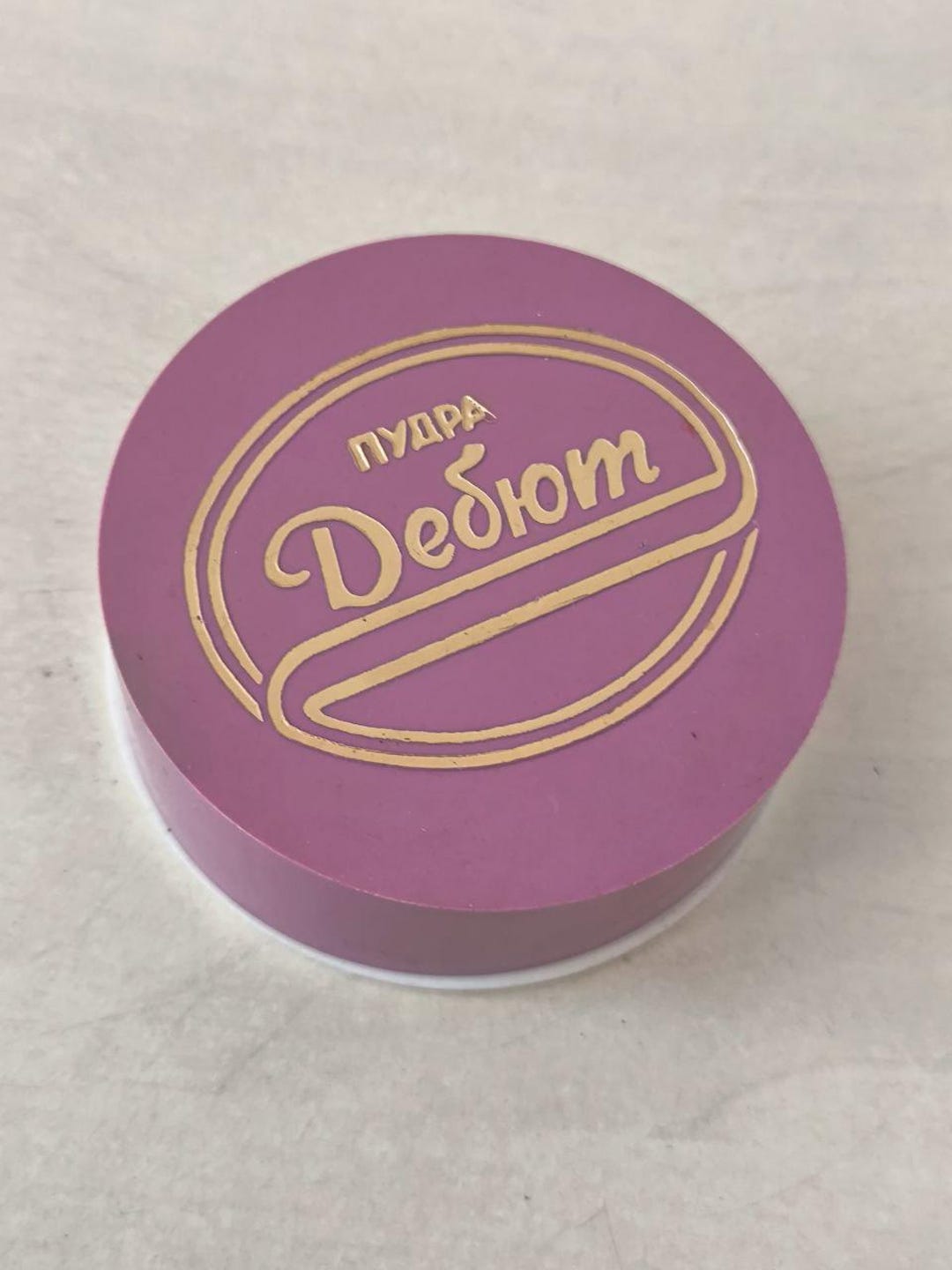 Vintage Soviet Powder "debut" USSR 1985 in the Original Powder Case - Etsy