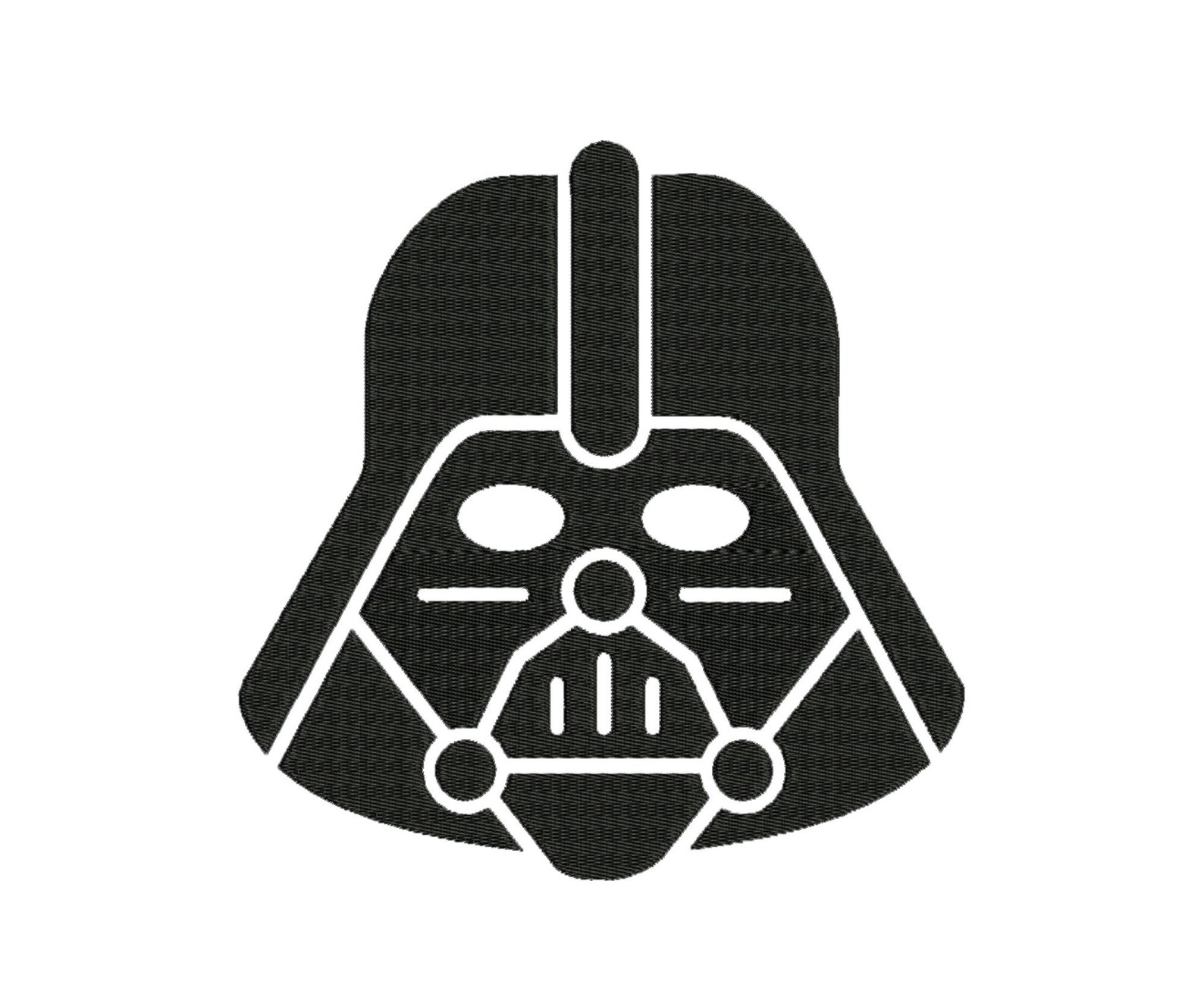 Darth Vader Star Wars Embroidery Design 10 File Formats 8 | Etsy