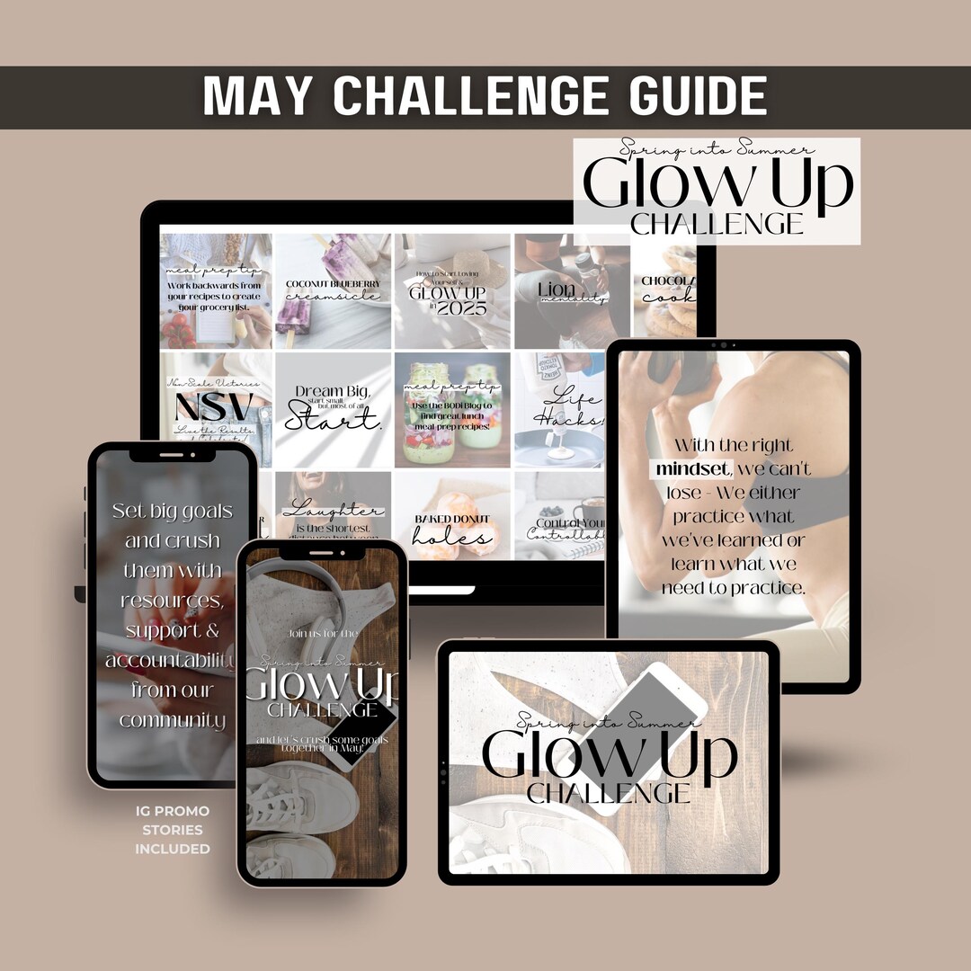 May Challenge Group Guide // Done for You // IG Stories // Promo ...