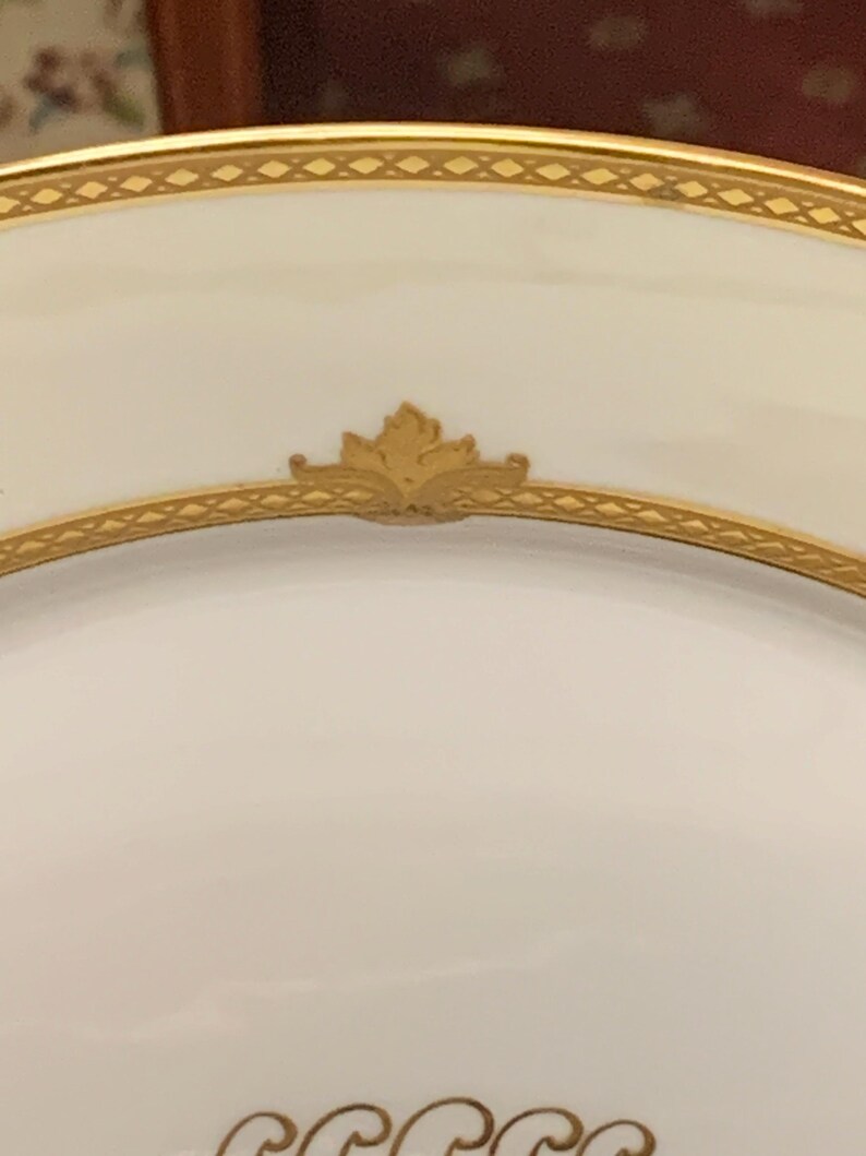 Reserved for Ralphie. Set of 10 Vintage Haviland Limoges Monogrammed ...