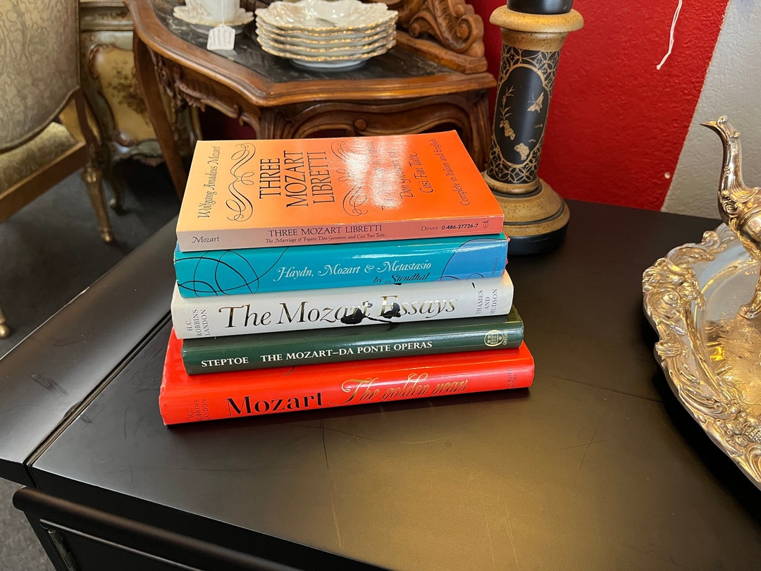 Vintage Mozart Book Set: Collectible Hardbacks, Libretti - Etsy