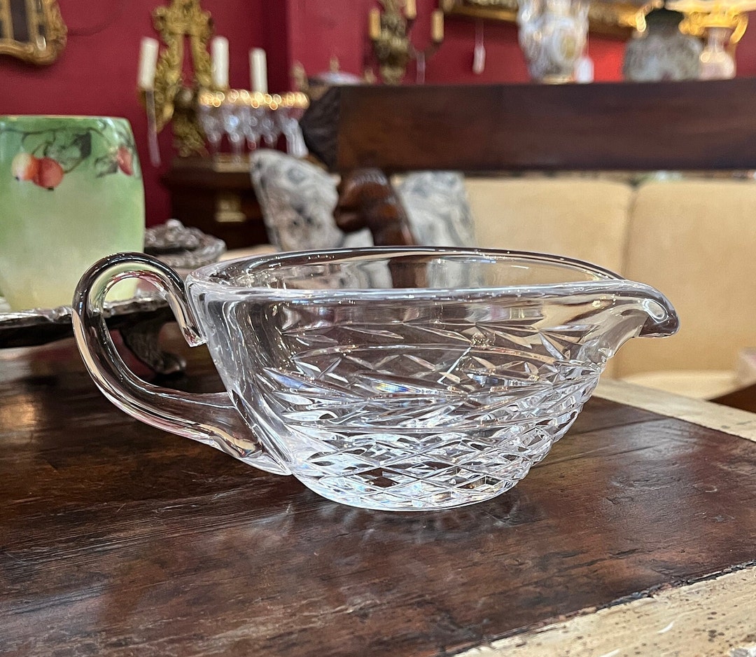 Vintage Waterford Crystal Gravy/sauce Boat With Handle in the Popular ...