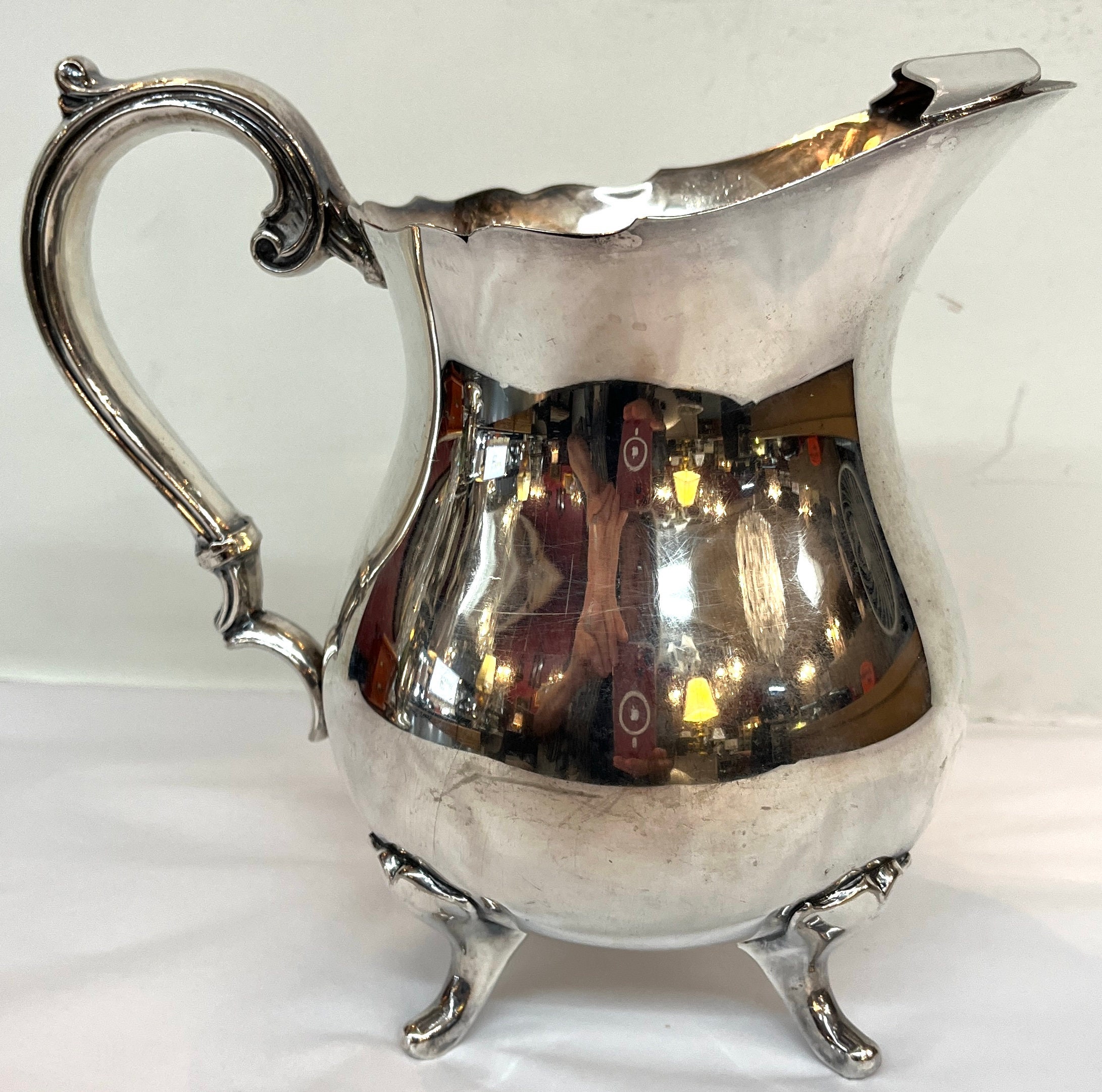 Vintage Silver Plated Water Pitcher From the Iconic Department Store, I ...