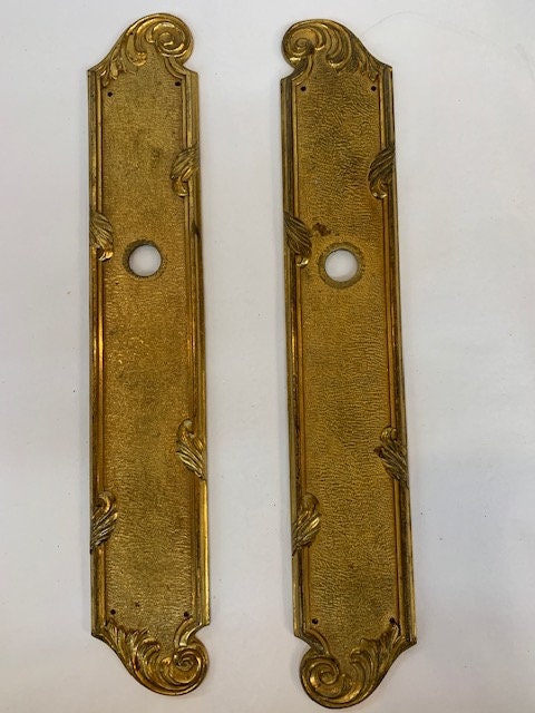 Ornaments & Accents Antique French Door Hardware Pair of Antique French ...