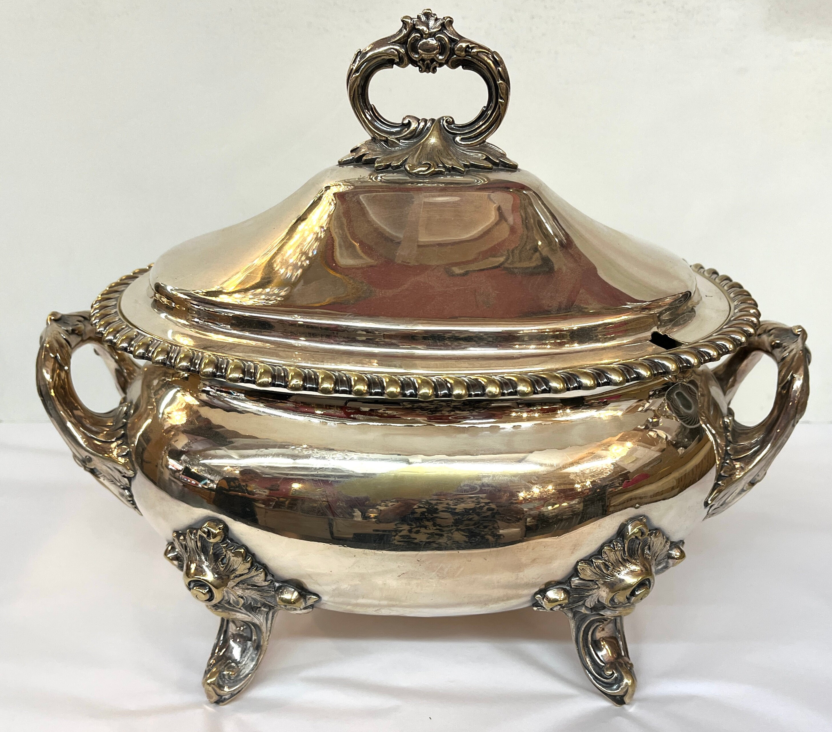 Antique Walker and Hall Silversmiths of Sheffield England Silver Plated ...