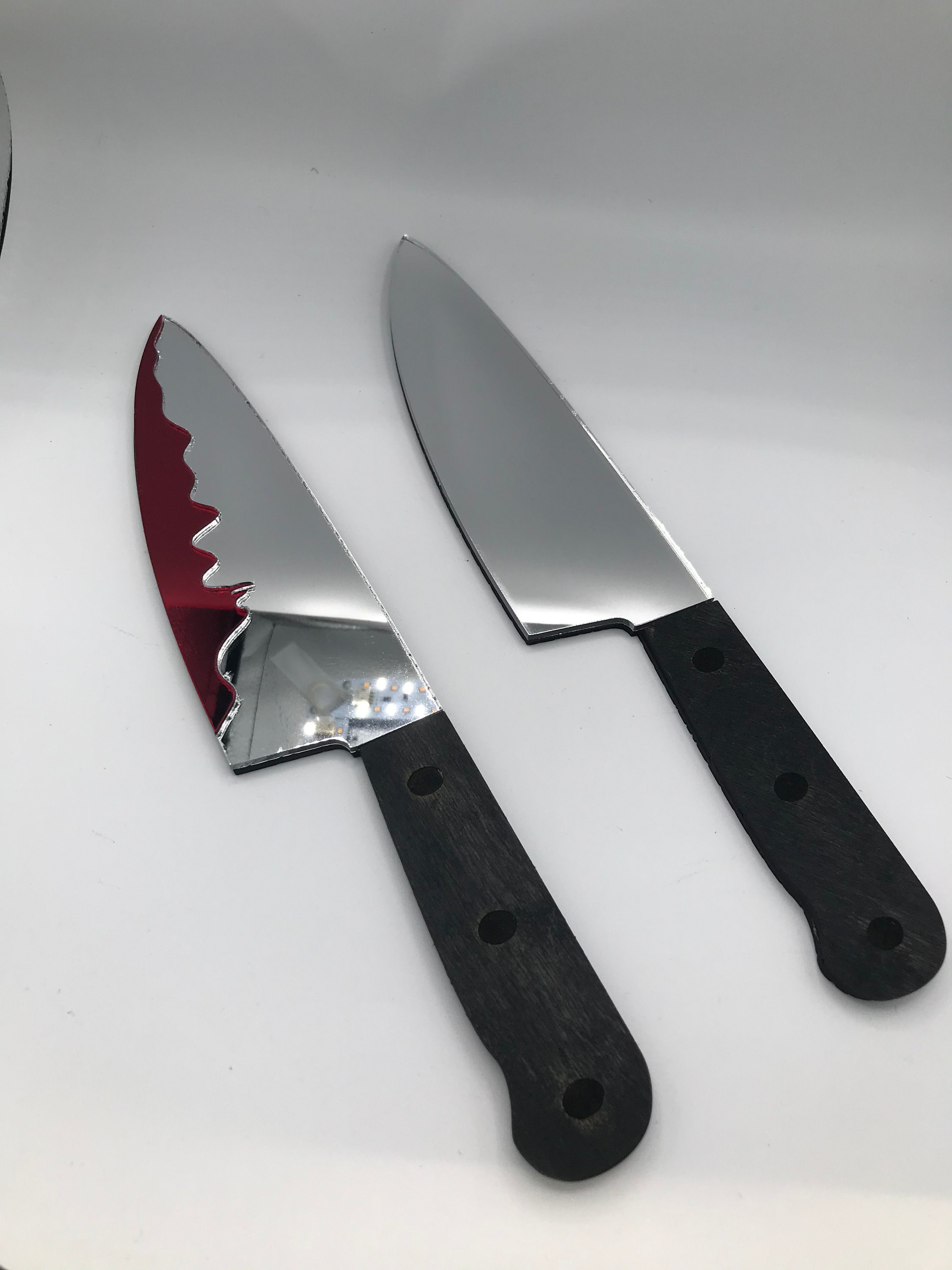 Knife Mirror, Halloween Décor, Wall Mirror, Halloween Mirror - Etsy