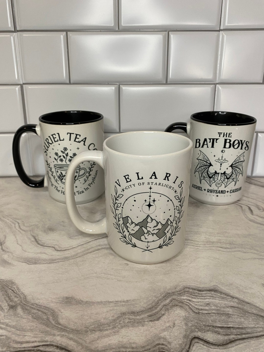 ACOTAR Mug, Velaris, Book Mug, Booktok Mug, Reader Mug, Rhysand Mug ...